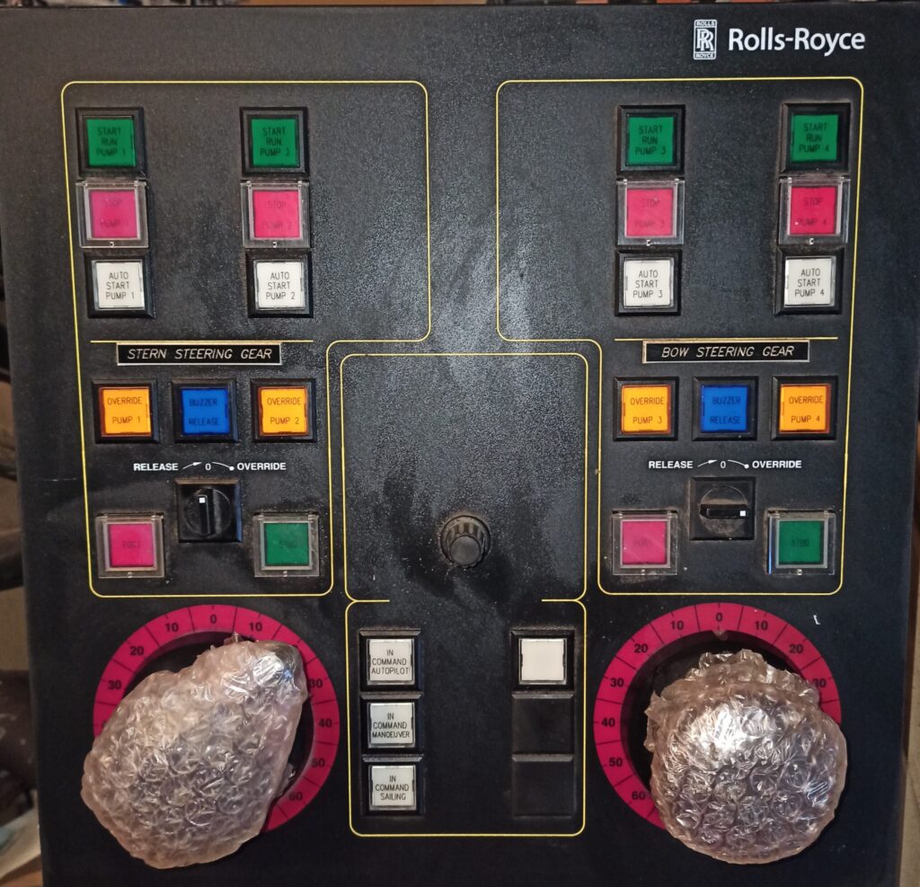 Rolls Royce Steering Gear Control Panel CU40-0104-50 – Posejdon Marine ...